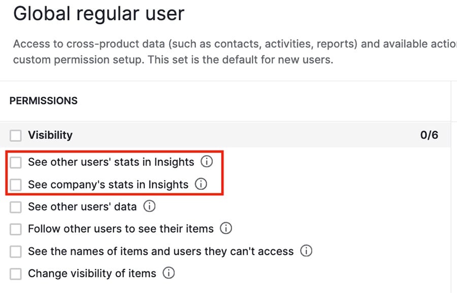 Insights feature - Knowledge Base | Pipedrive